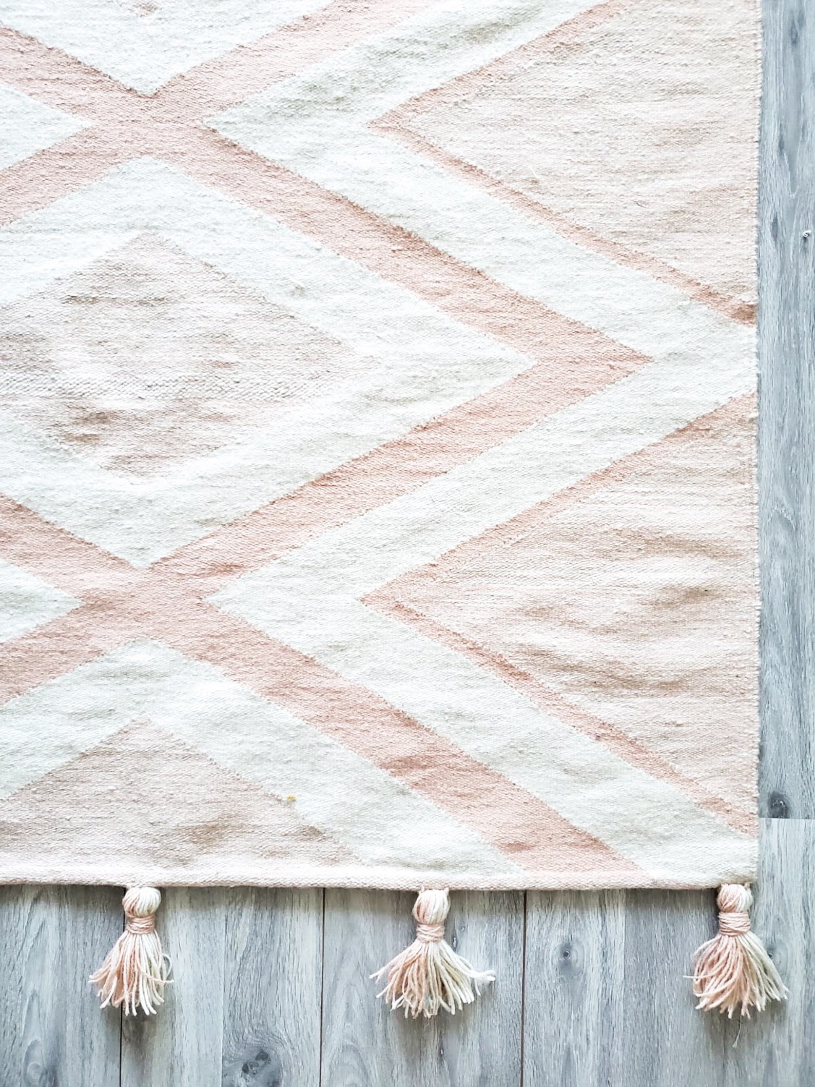 Pastel Colour Rug Handwoven Rug Kilim Modern Boho Area | Etsy