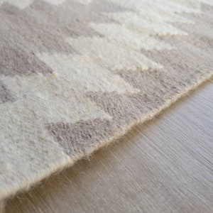 Handwoven Area Rug, Handmade Area Rug, Wool Rug, Livingroom & Dining ...