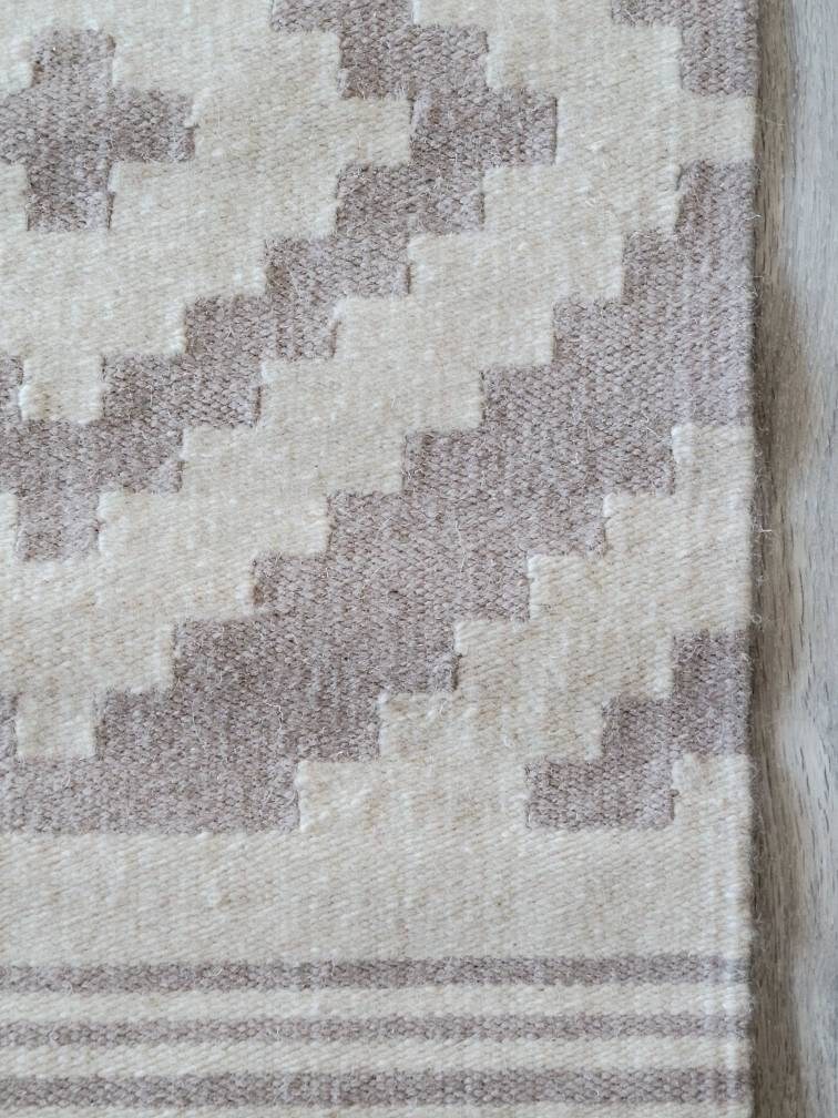 Ivory Handwoven Area Rug Living Room Rug Handwoven Kilim Rug - Etsy