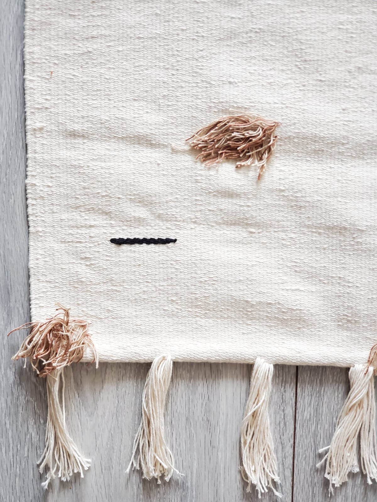 White Cotton Rug Flatwoven Rug Living Room Rug area Rug | Etsy