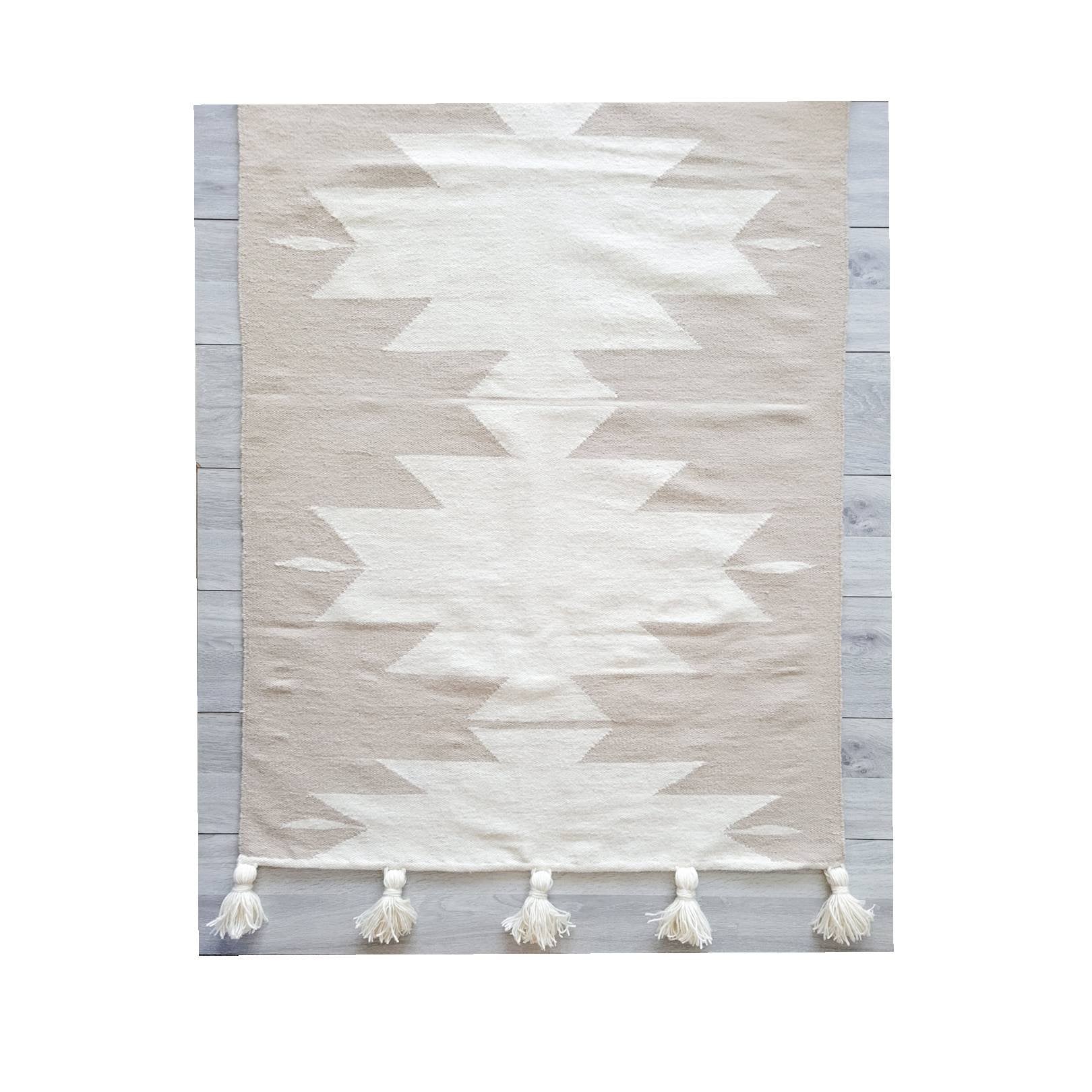 Handwoven Area Rug Southwestern Area Rug Neutral Rug Aztec | Etsy