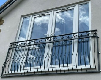 Powder Coated Juliet Balcony, Balustrades, Railings. Number 1 - Etsy