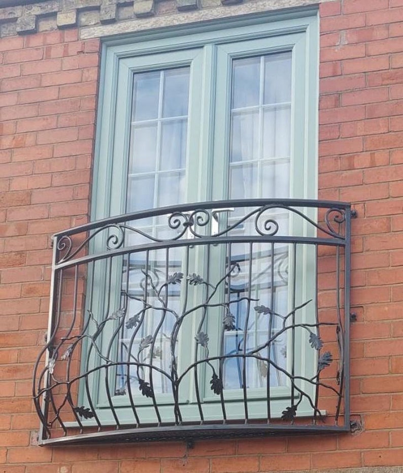 Powder Coated Juliet Balcony, Balustrades, Railings. Number 30 - Etsy