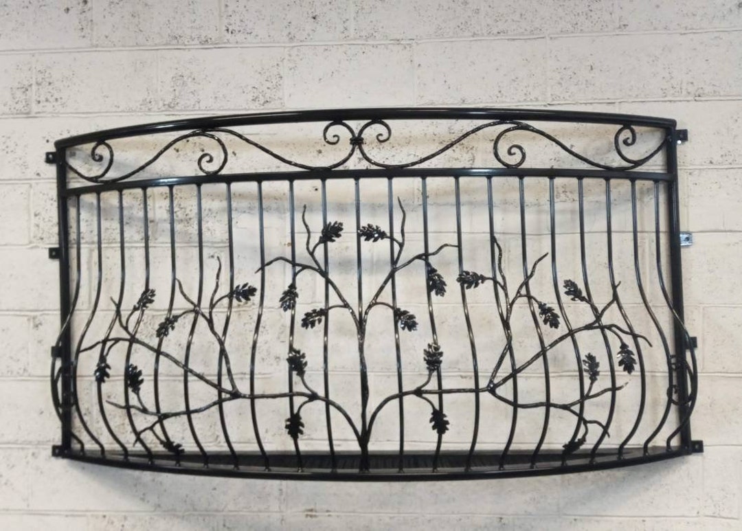 Powder Coated Juliet Balcony, Balustrades, Railings. Number 222 - Etsy