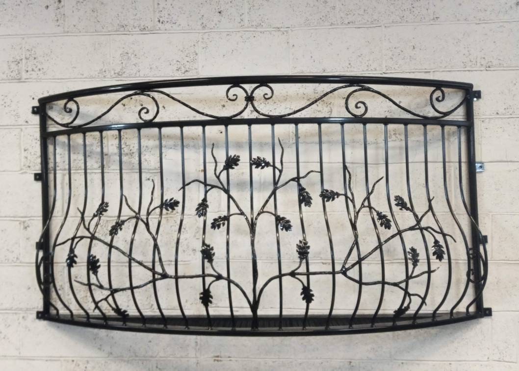 Powder Coated Juliet Balcony Balustrades Railings - Etsy