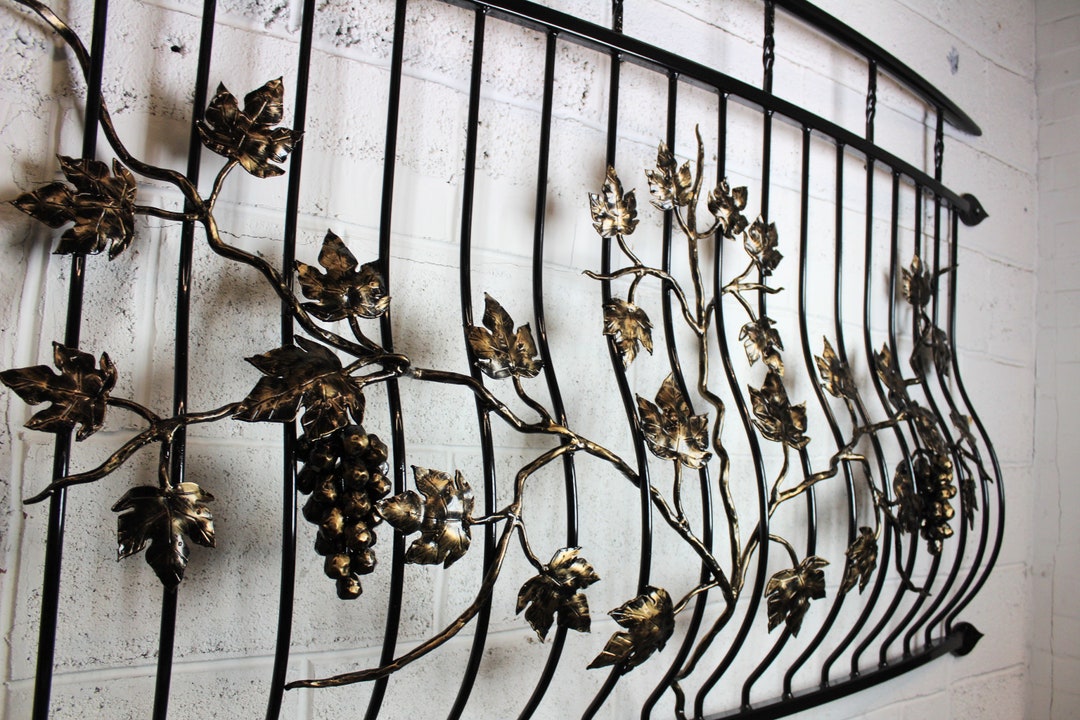 Powder Coated Juliet Balcony, Balustrades, Railings, Grapes. Number 14 ...