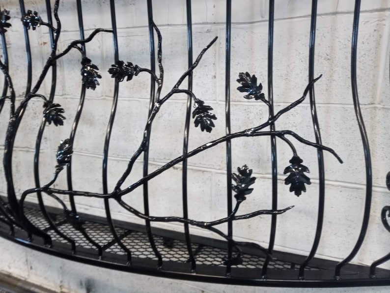 Powder Coated Juliet Balcony Balustrades Railings - Etsy