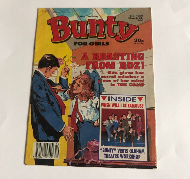 Vintage BUNTY Magazines 90s 80s Retro British Girls UK Comic | Etsy