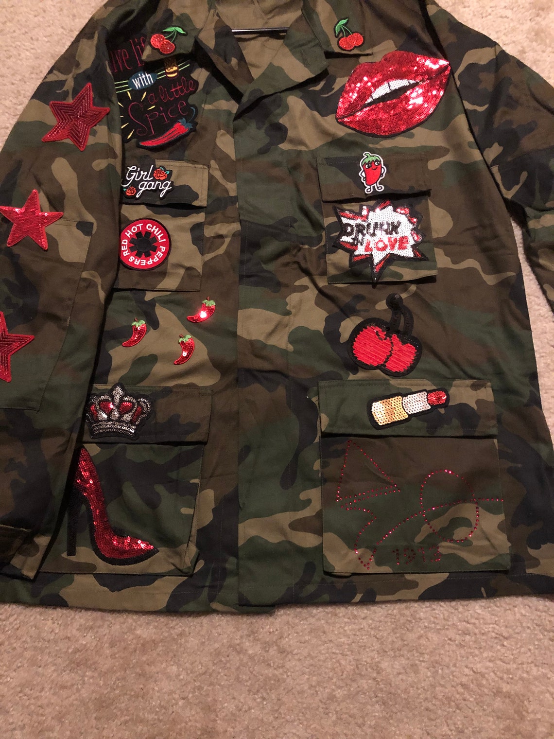 Custom Camo Army Jackets - Etsy