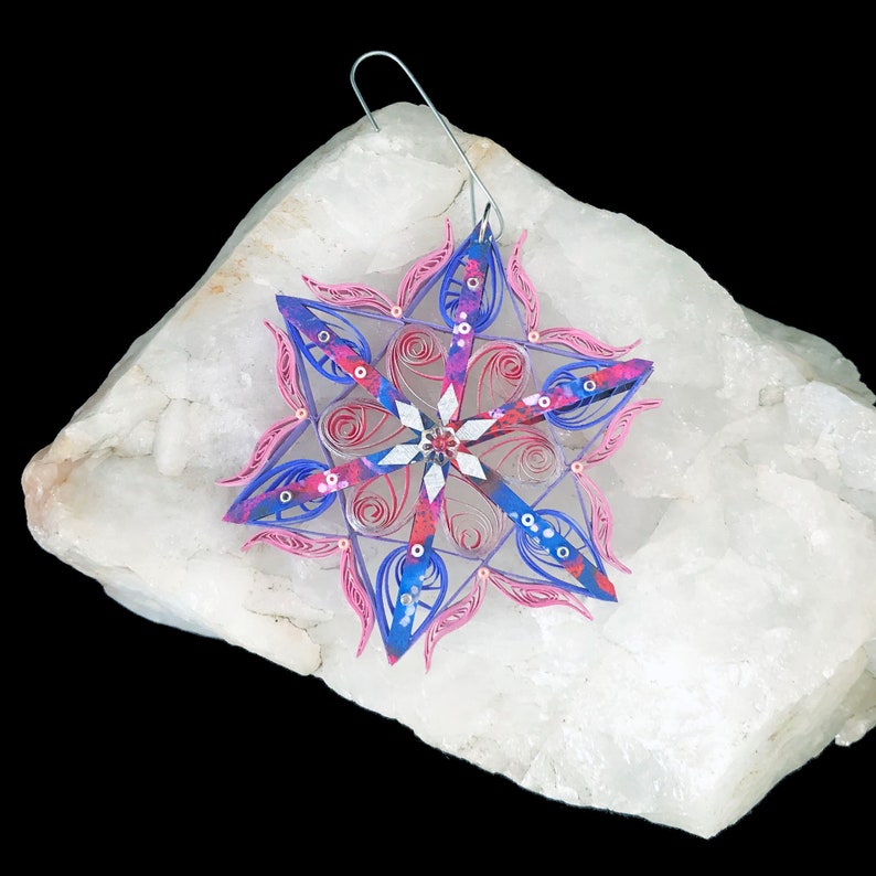 Ornament, Star: Paper, Quilled (curled and Shaped), 2.75-inch Diameter ...