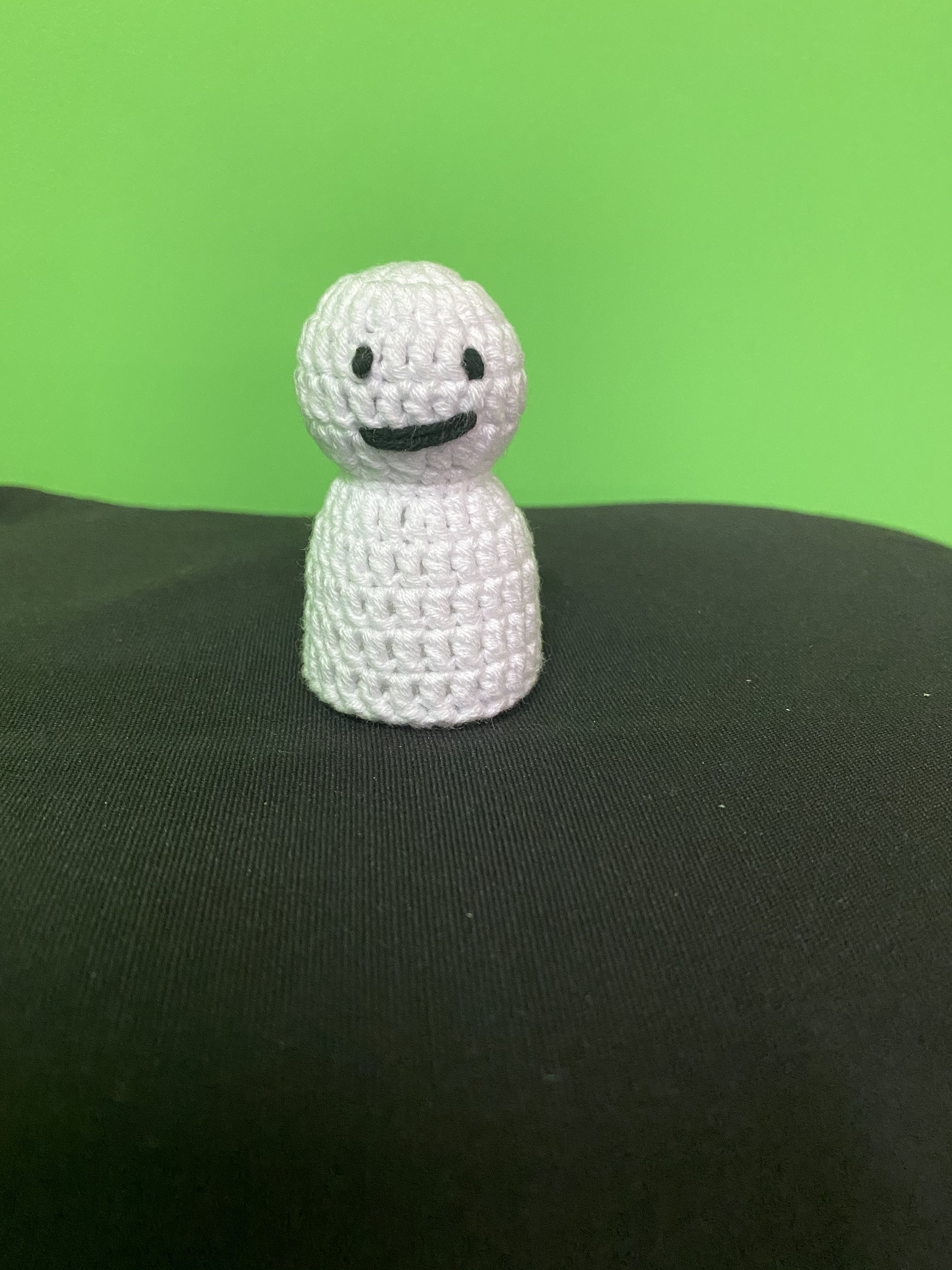 Crochet handmade inspired Dream minecraft mini blob | Etsy
