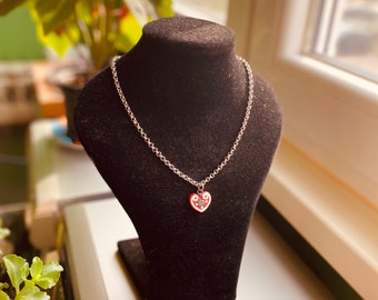 Licitar Heart Necklace - Etsy