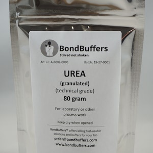 UREA 80 Gram Granulated Lab Chemical (technical Grade) for Laboratory ...