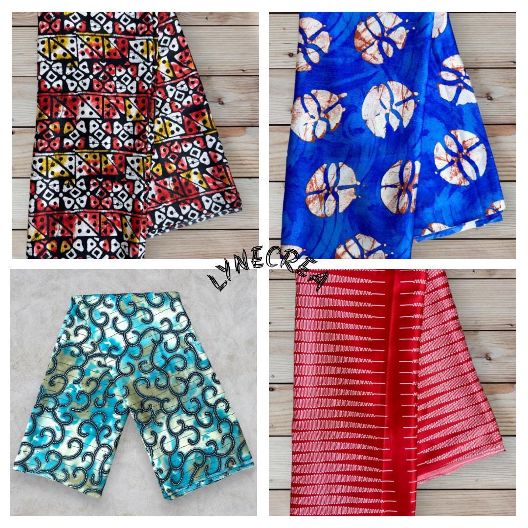Silk-only-01d-ankara Silk African Print Fabric _ Total 6yards of Silk ...