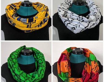 African Print Scarf - Etsy