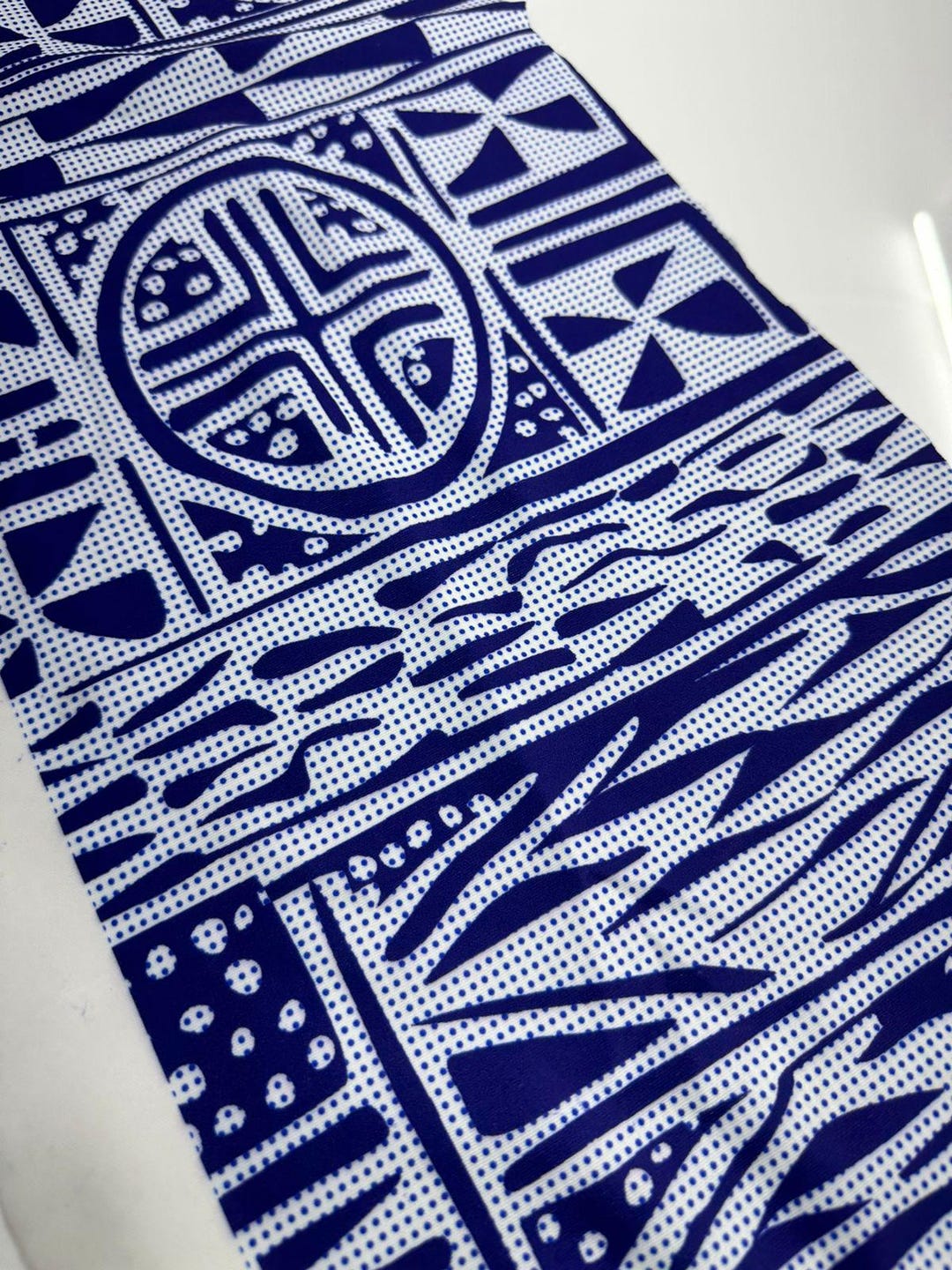 Ndop 4-way Stretch African Print Fabric_3 Continuous Yards _stretch ...