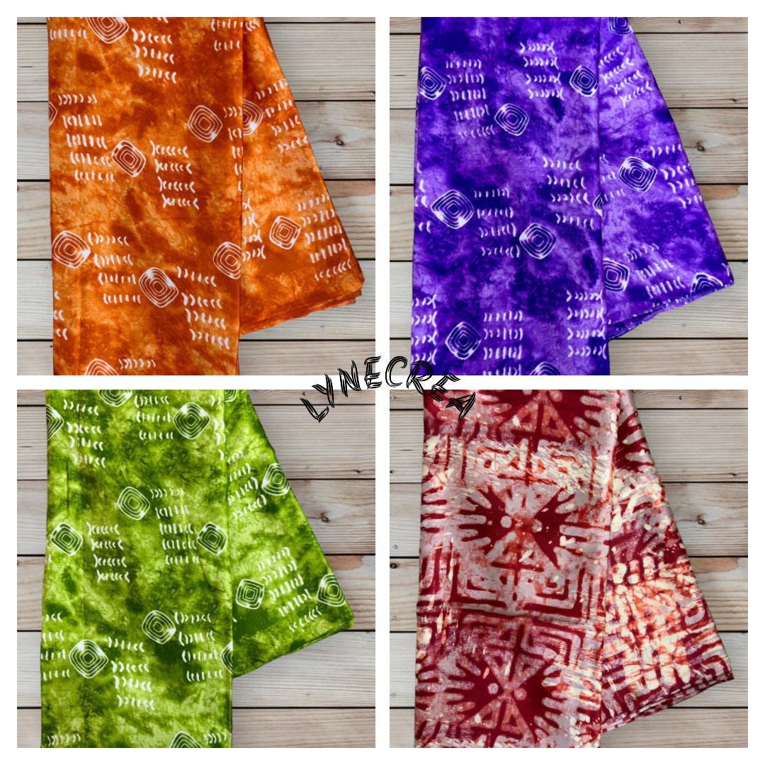 Silk-only-01e-ankara Silk African Print Fabric _ Total 6yards of Silk ...