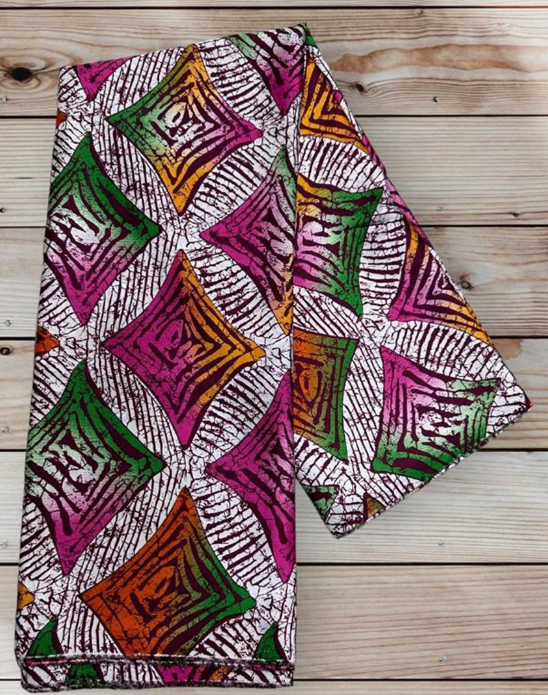 Silk-only-e-ankara Silk African Print Fabric _ Total 6yards of Silk ...
