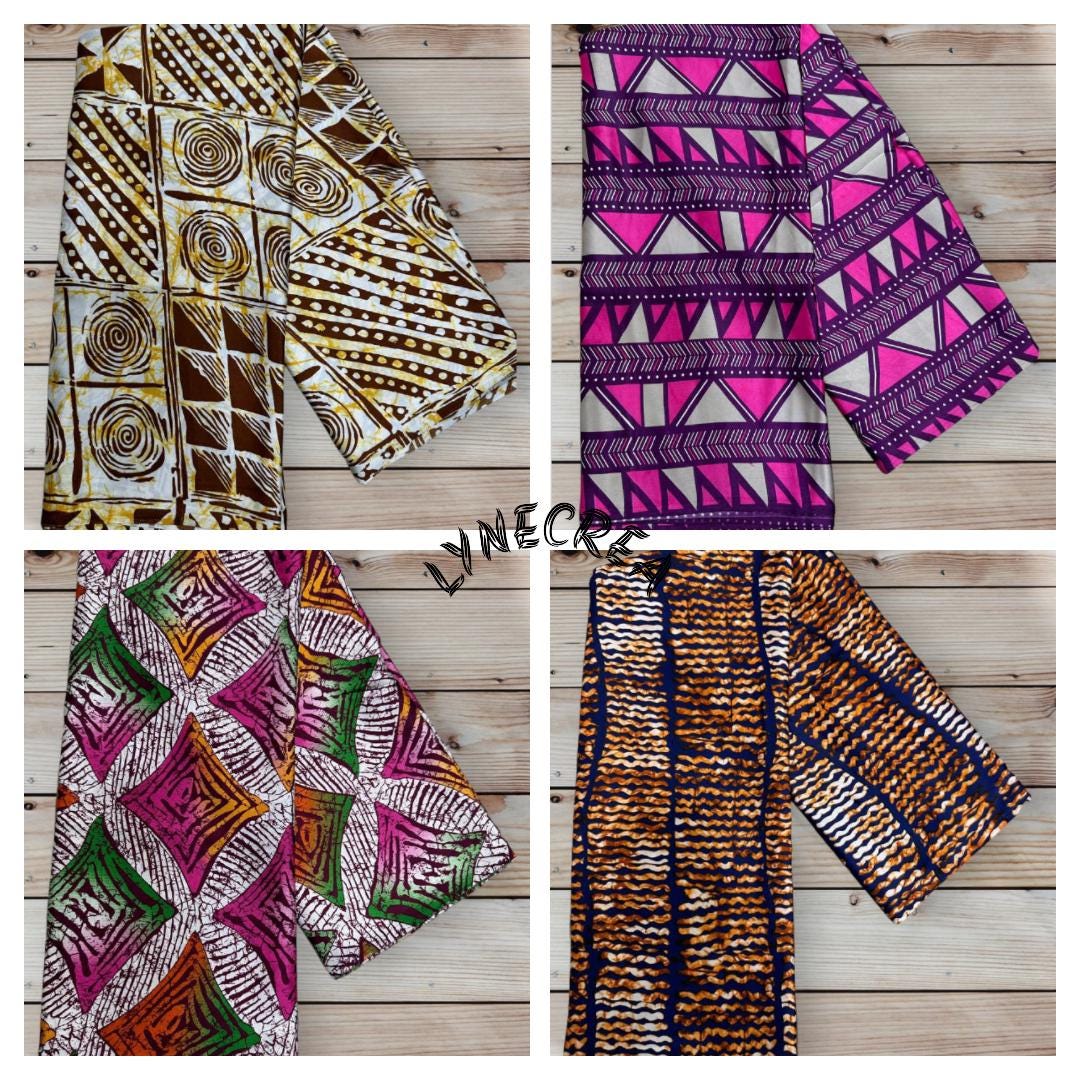 Silk-only-01g-ankara Silk African Print Fabric _ Total 6yards of Silk ...