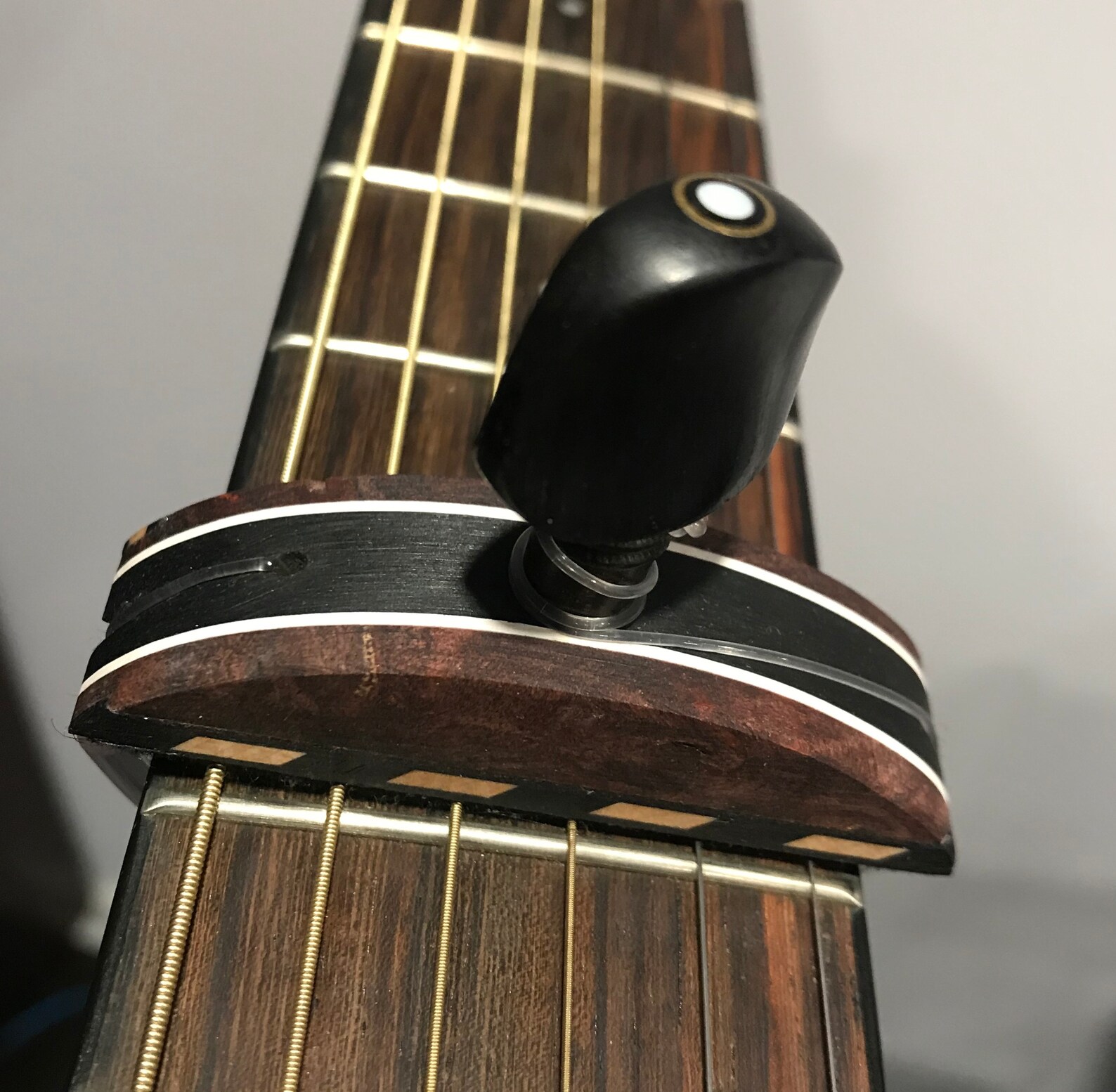 Handcrafted Wood Capo Wooden Capo Classical / Flamenco Guitar Capos ...