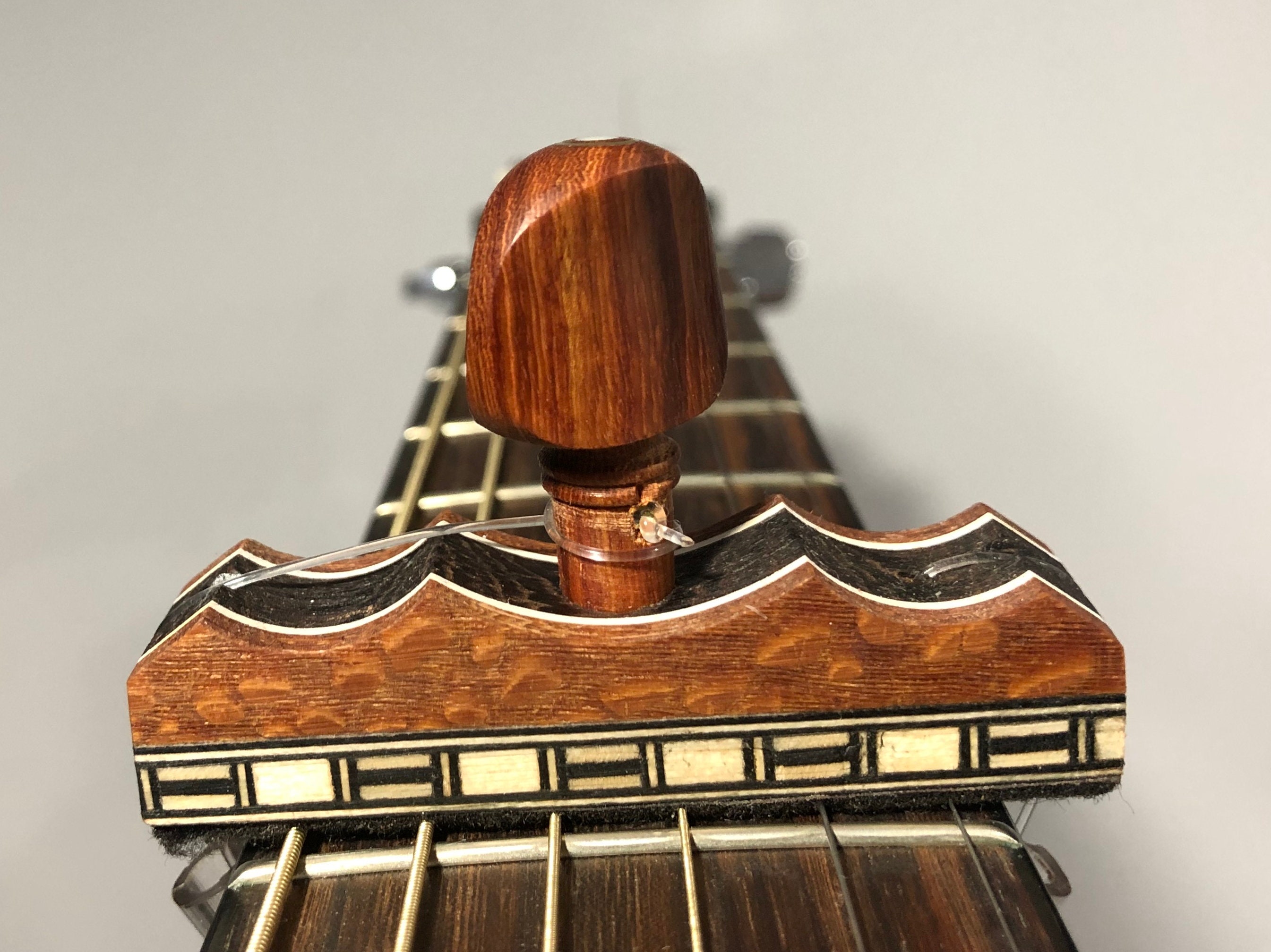 Handcrafted Wood Capo Wooden Capo Classical / Flamenco Guitar - Etsy Canada