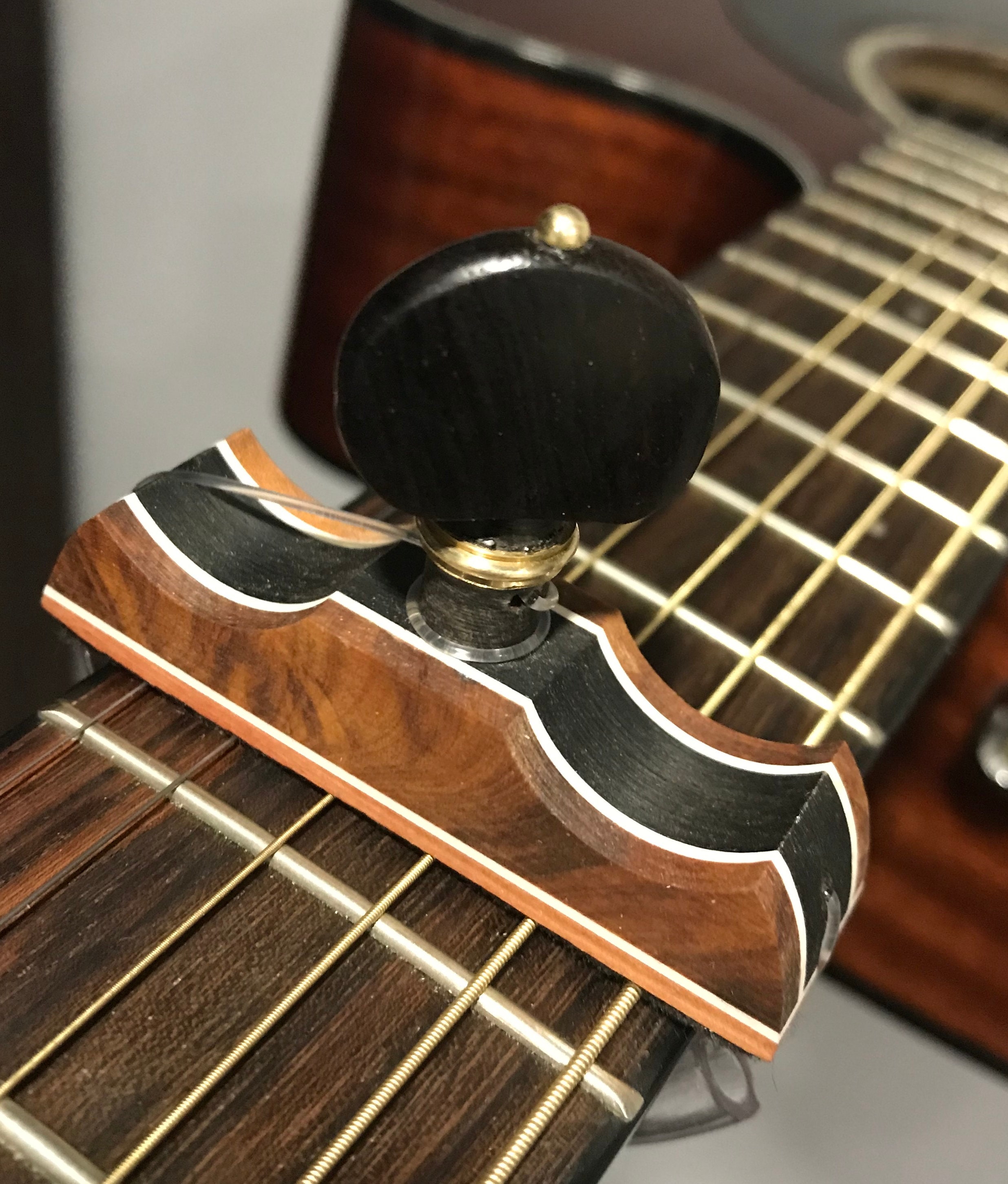 Handcrafted Wood Capo Wooden Capo Classical / Flamenco Guitar | Etsy UK