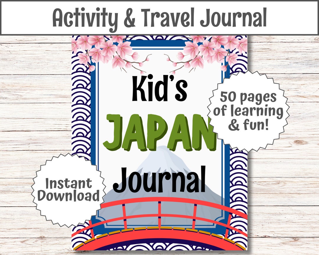 Travel Journal Japan Family Summer Vacation Japanese Holiday Guidebook ...