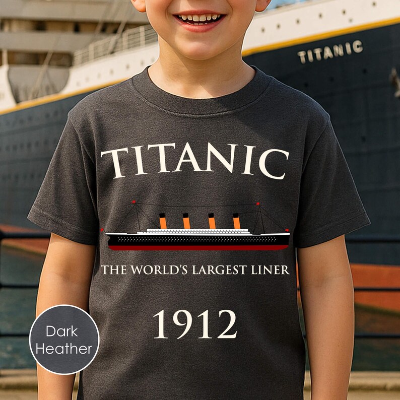 RMS Titanic T-shirt – Maritime History, Ocean Lover Gift T002 - Etsy
