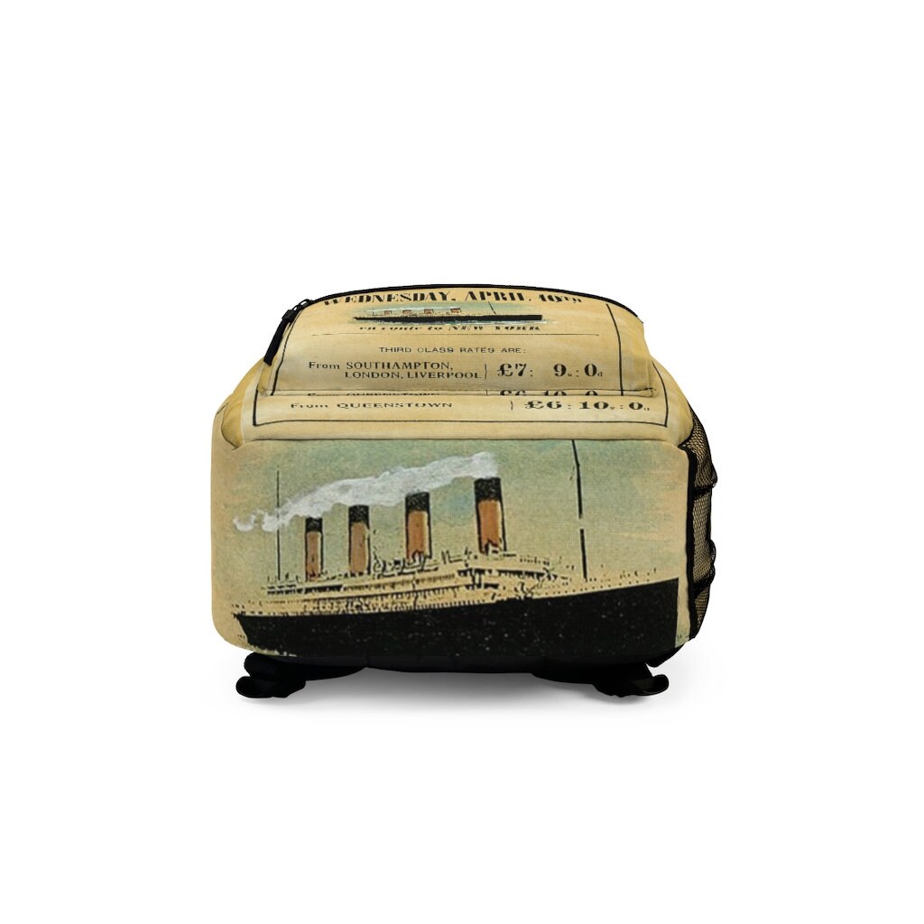 Titanic Boys Backpack for School Backpack for Kids History | Etsy