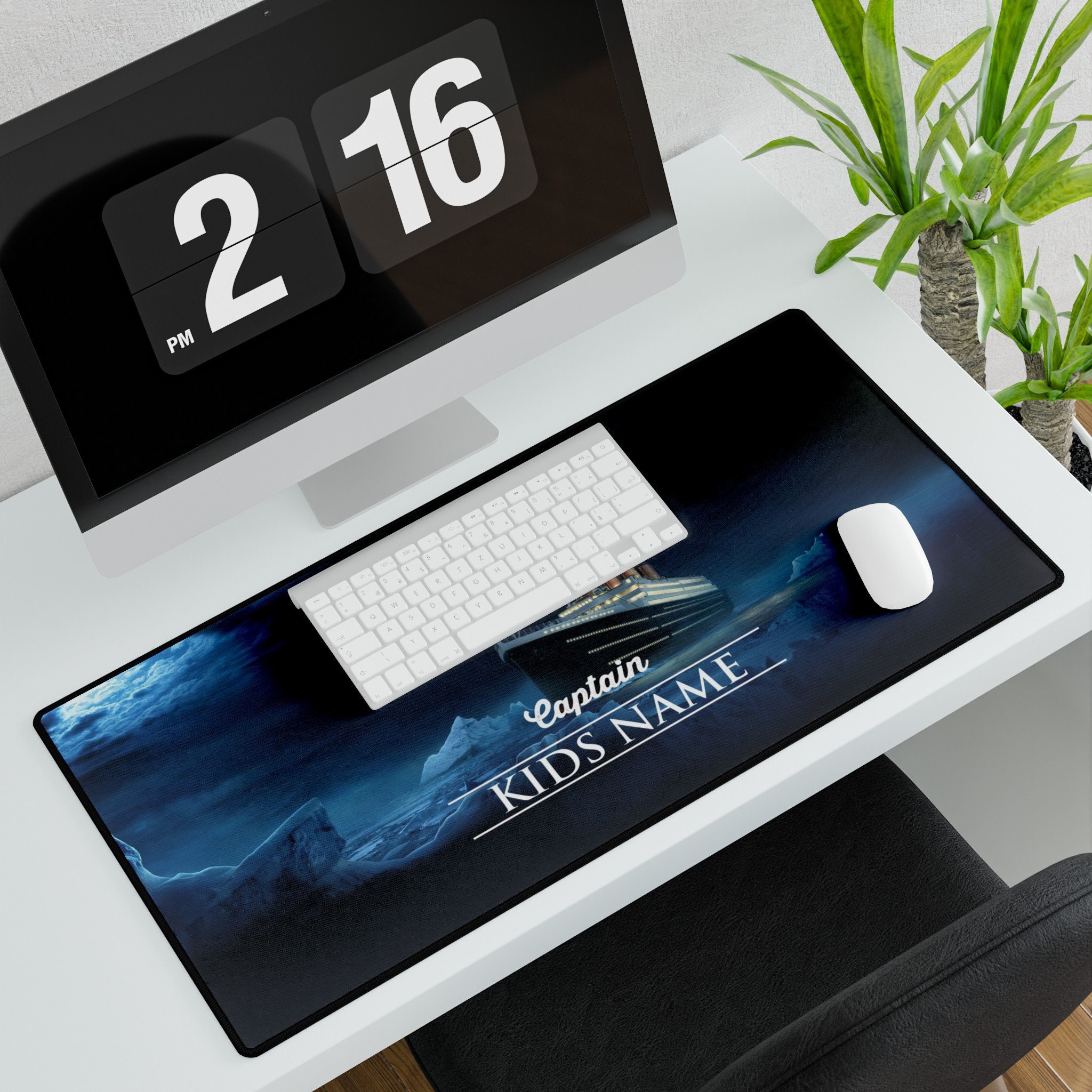 Titanic Desk Mat, Retro Ship Decor, Student Mouse Pad - Etsy