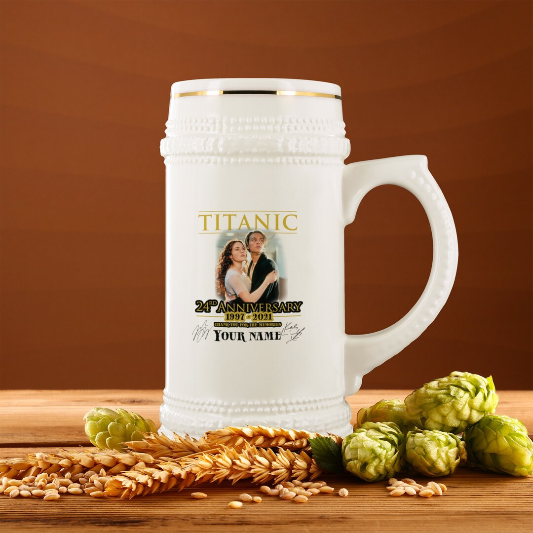 Titanic 3rd Class Beer Mug, Personalized Beer Stein, Beer Lover Gift ...