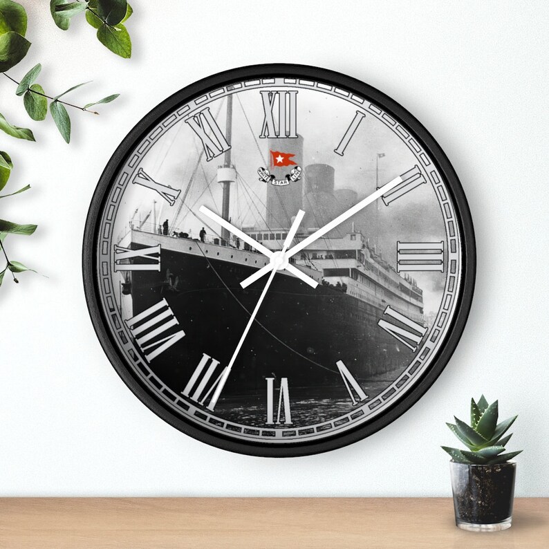 Titanic Large Wall Clock 10 Unique High Quality Wall - Etsy