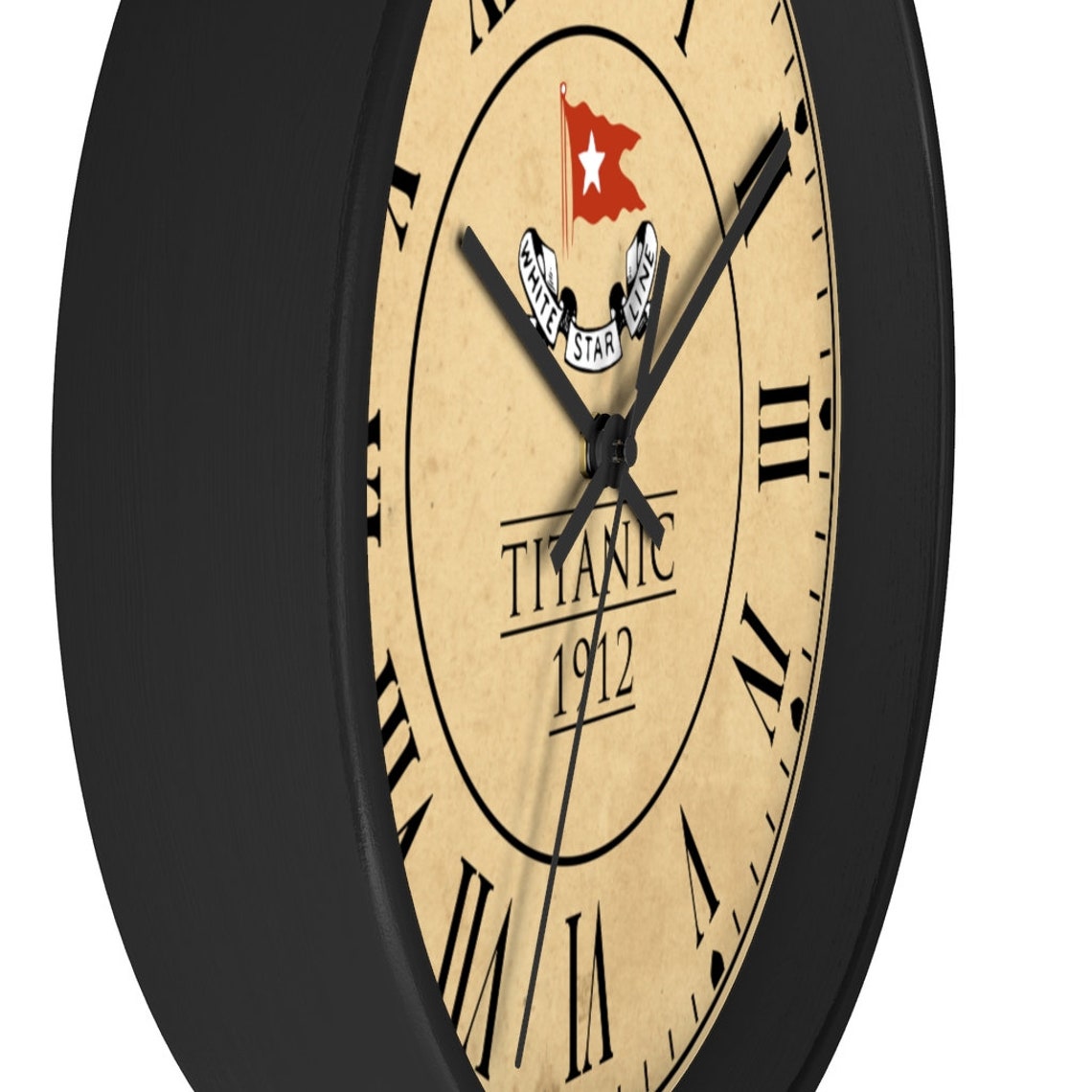 Titanic 1912 Wall Clock White Star Line Wooden Wall Clock - Etsy