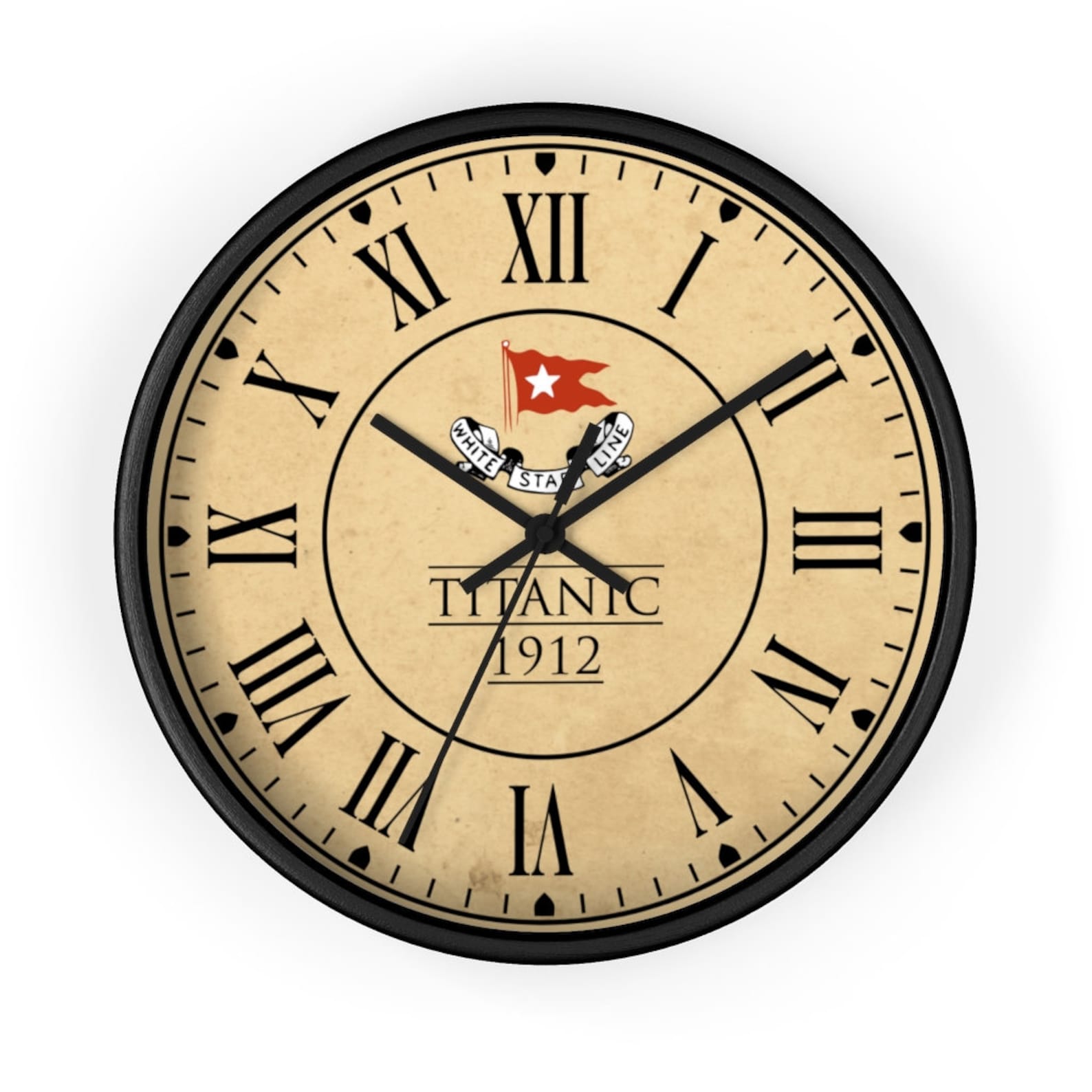 Titanic 1912 Wall Clock White Star Line Wooden Wall Clock - Etsy