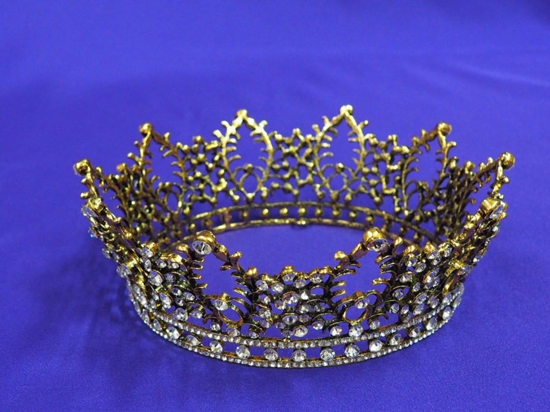 Antique Look Crown for Your Costume Wedding Medieval Party Event - Etsy