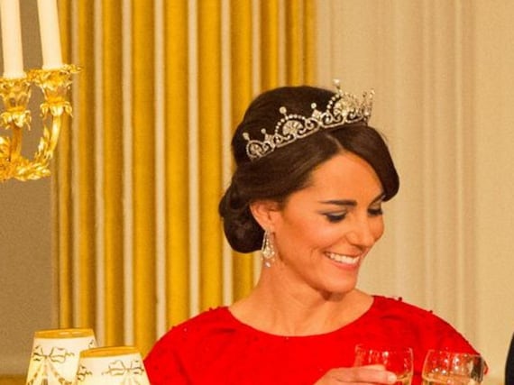 Kate Middleton Lotus Flower Tiara Crown Replica Etsy