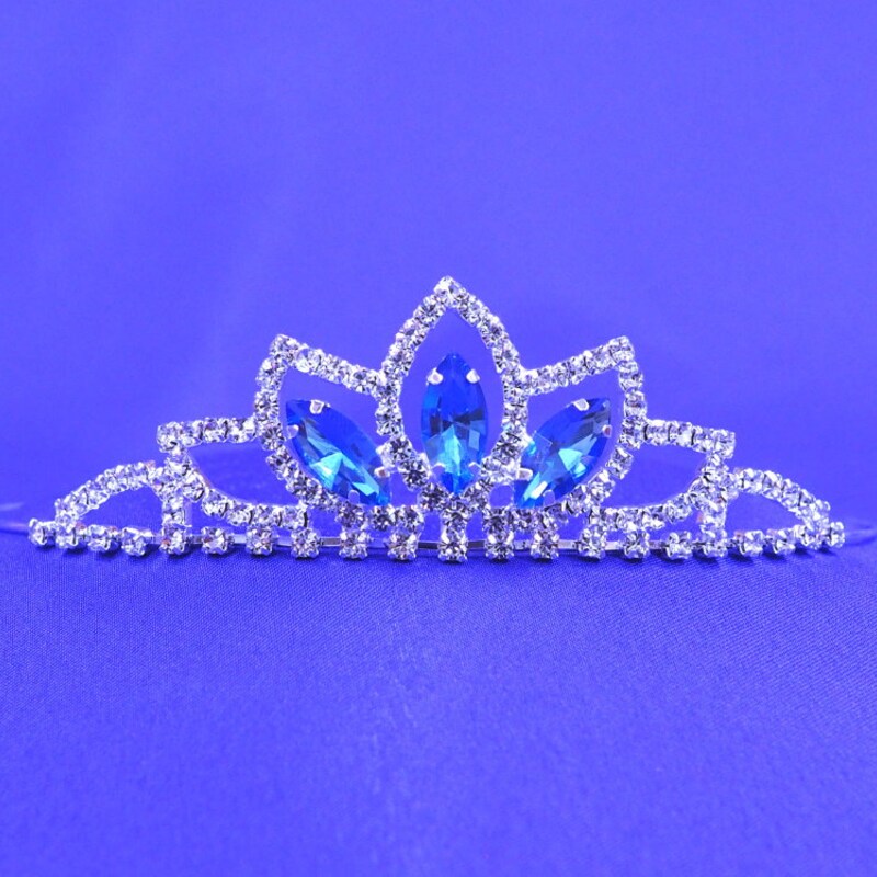 Blue Tiara - Etsy