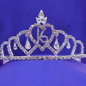 Sweet Sixteen Tiara Crown 16th Birthday Gift Princess Party - Etsy