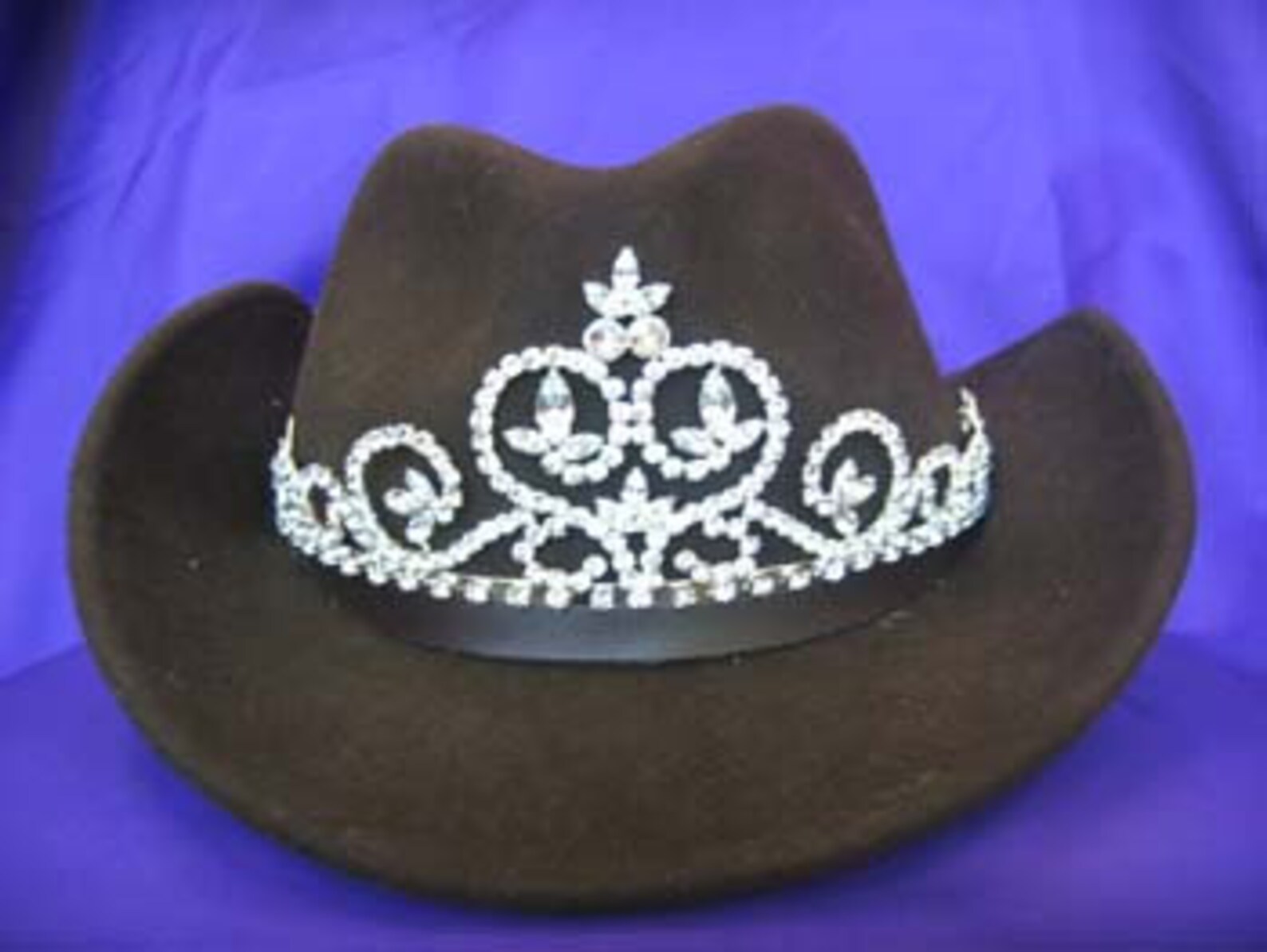 Rodeo Queen Rhinestone Crystal Tiara Crown Cowboy sombrero | Etsy