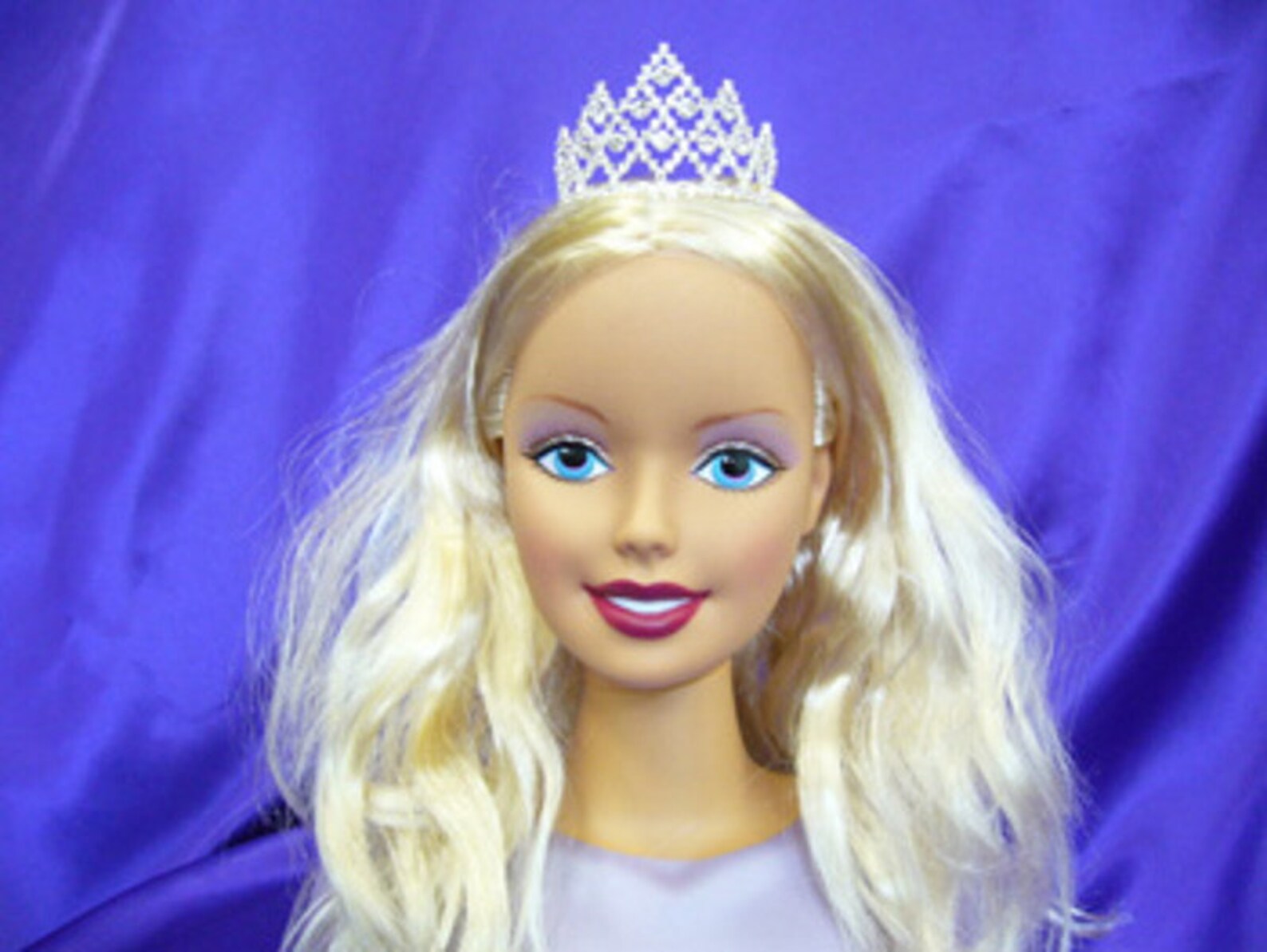 Big Barbie Doll Tiara Crown - Etsy