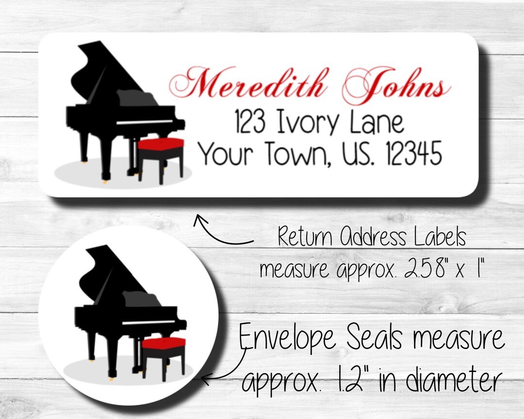 Personalized Piano Pianist Grand Instrument Music Teacher Student ...