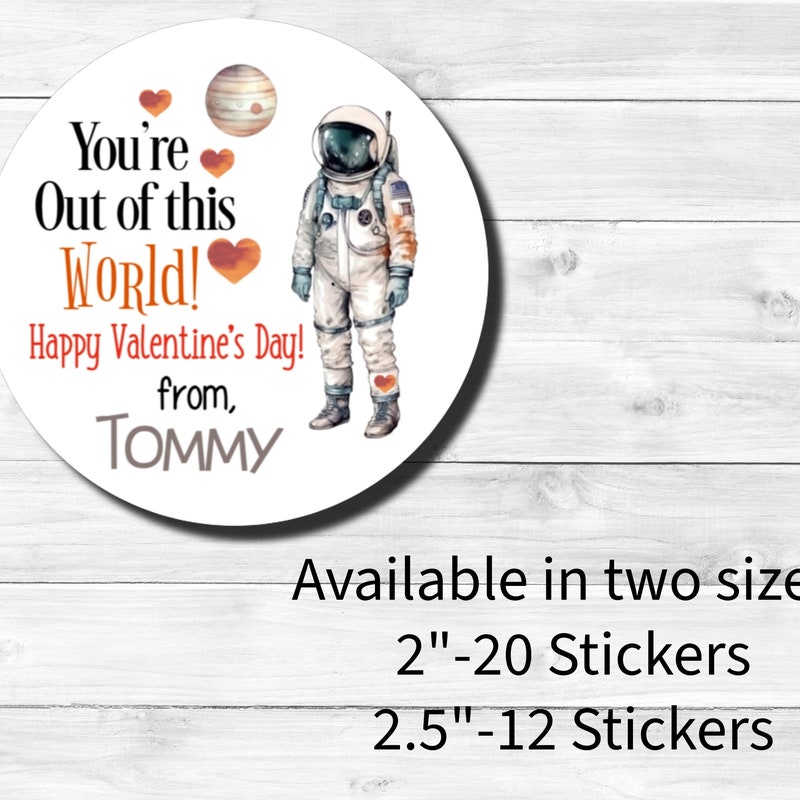 Space Valentine - Etsy
