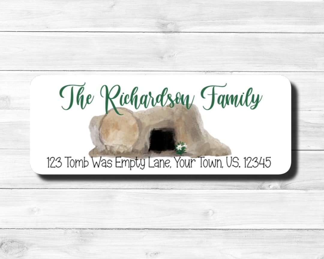 Resurrection Tomb Was Empty Easter Christian Religious He is Risen Rock ...