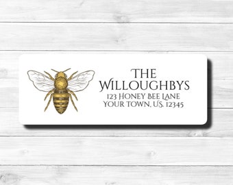 Set of 30 Address Labels | Weatherproof Labels | Return Address ...