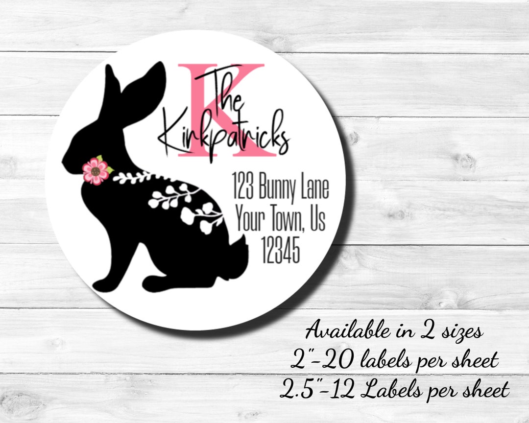 Preppy Easter Filigree Rabbit Bunny Easter Pink Flowers Silhouette ...