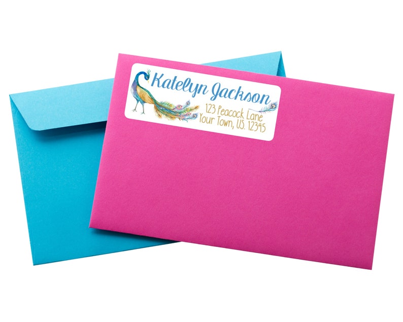 Personalized Watercolor Peacock Feather Train Bird Watcher - Etsy