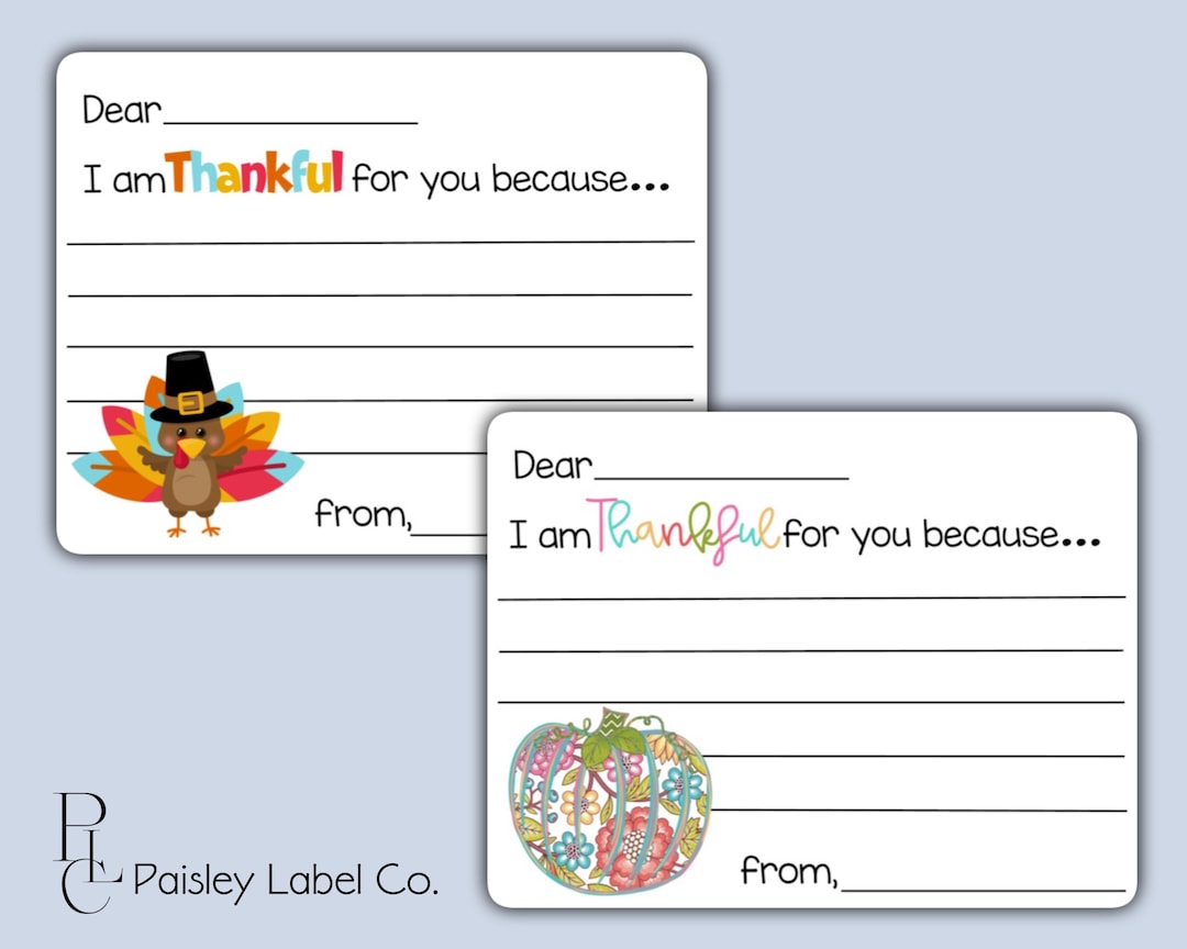 I Am Thankful for You Because Teacher Student Turkey Flower Pumpkin ...