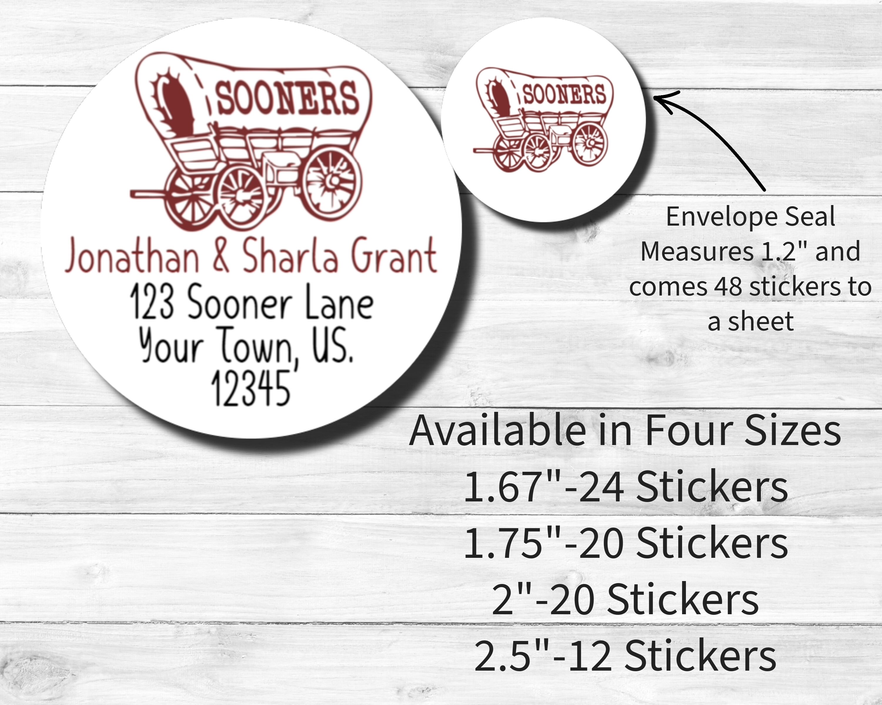 OU University of Oklahoma Boomer Sooner Schooner Wagon Buggy Round ...