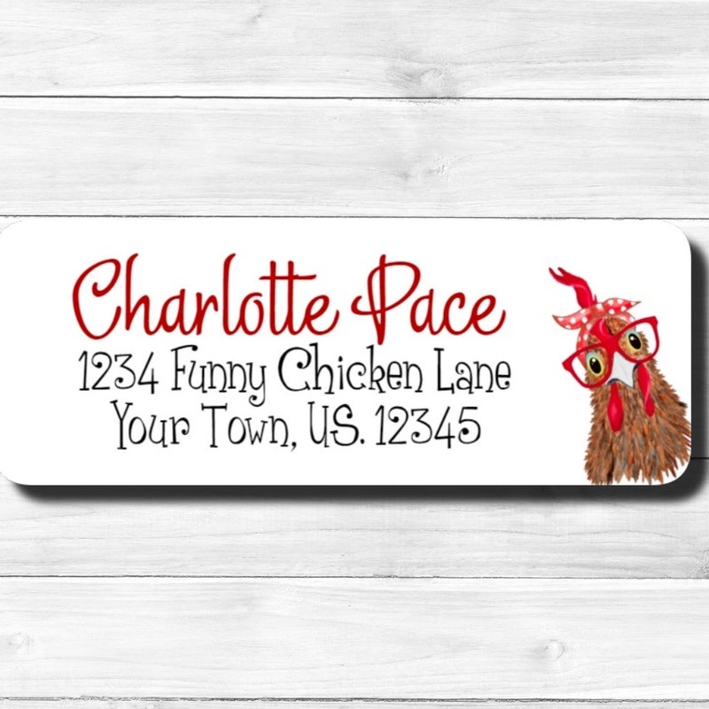 Funny Return Address Stickers - Etsy