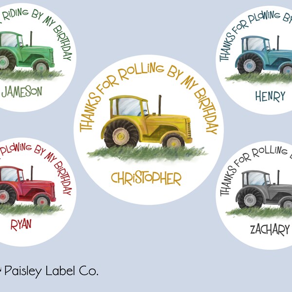 Tractor Stickers - Etsy